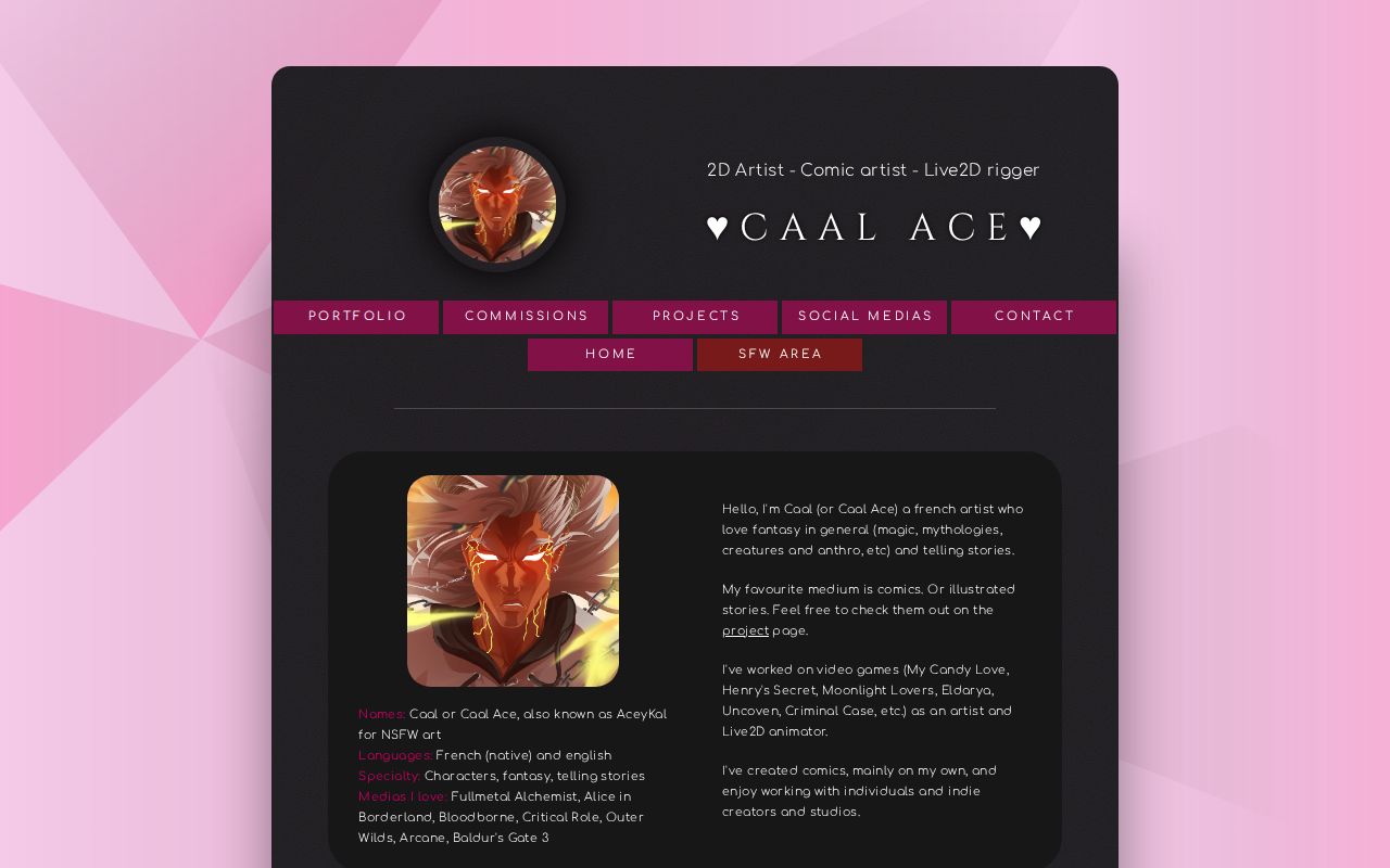 Caal's NSFW Portfolio